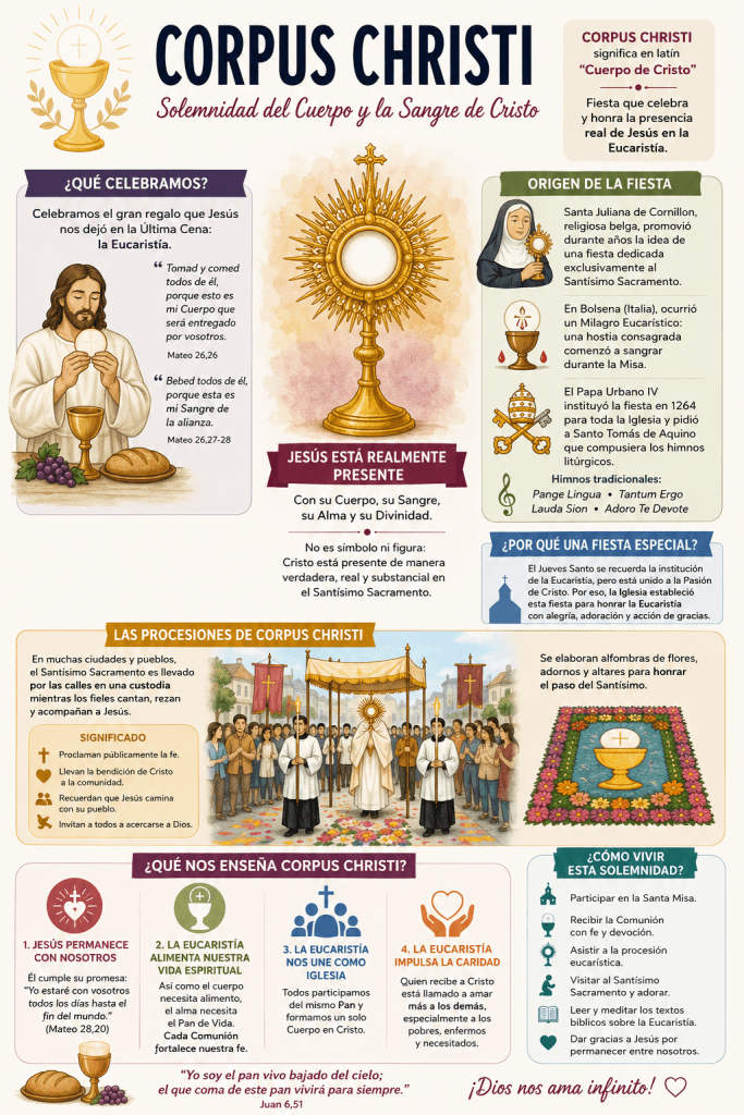 Corpus Christi - Dios nos ama infinito